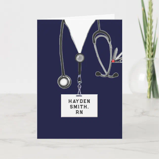 Creative Nurse Graduation Card | Zazzle