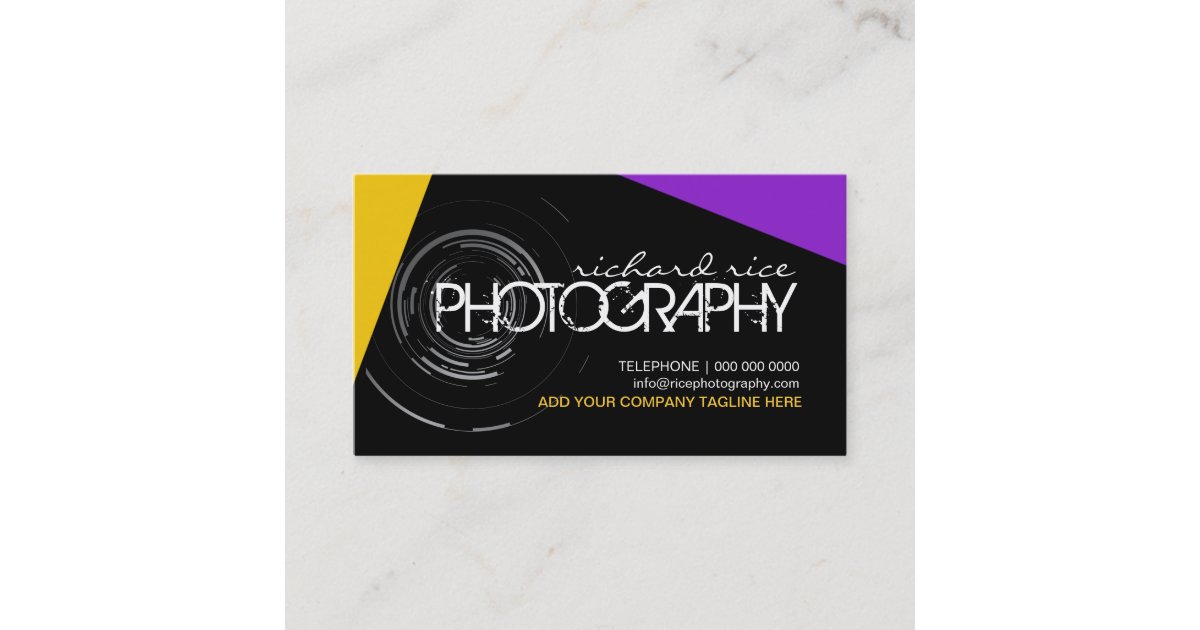 Creative Photographer Business Cards | Zazzle