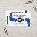Creative Plumbing Pipe Border Plumber Contractor Business Card | Zazzle