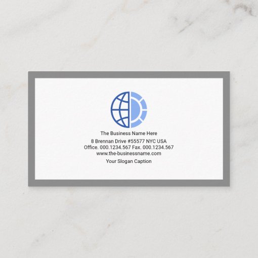 Creative Stylish Column Box Frame Founder CEO Business Card | Zazzle
