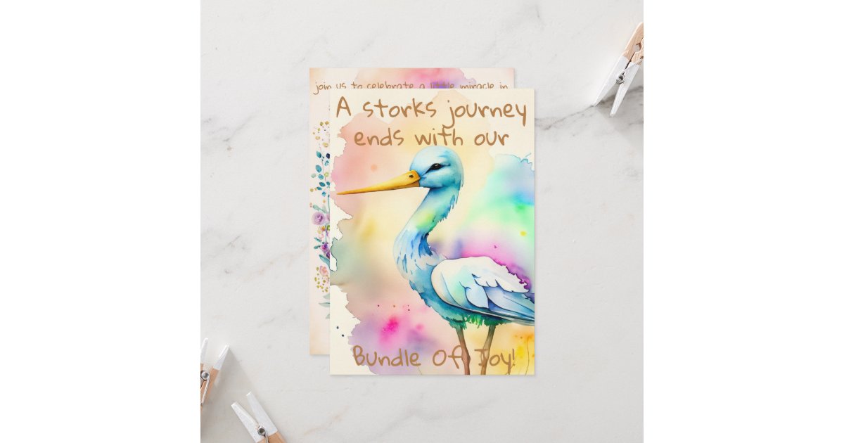 Creative, Unique Baby Shower Invitations | Zazzle