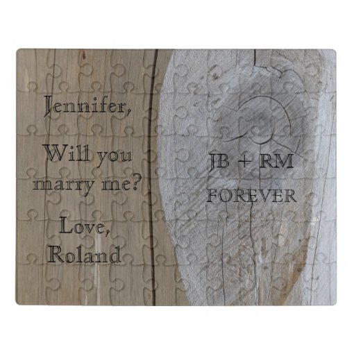 Creative Will You Marry Me Puzzle and Tin | Zazzle