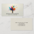 Creative Writing - Fountain Ink Pen Business Card | Zazzle