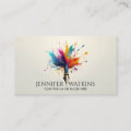 Creative Writing - Fountain Ink Pen Business Card | Zazzle