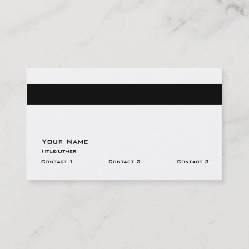 Credit Card (Blank) | Zazzle