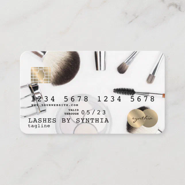 Credit Card Makeup Artist | Zazzle