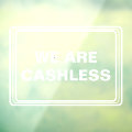 Credit Card Only Cashless Business Window Cling | Zazzle