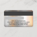 Credit | Debit Card | Metal Brushed | Zazzle