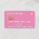Credit | Debit Card | Pink | Zazzle
