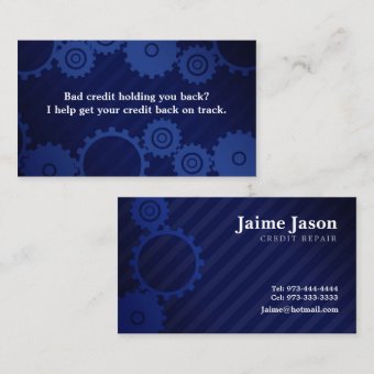 Credit Repair Business Cards | Zazzle