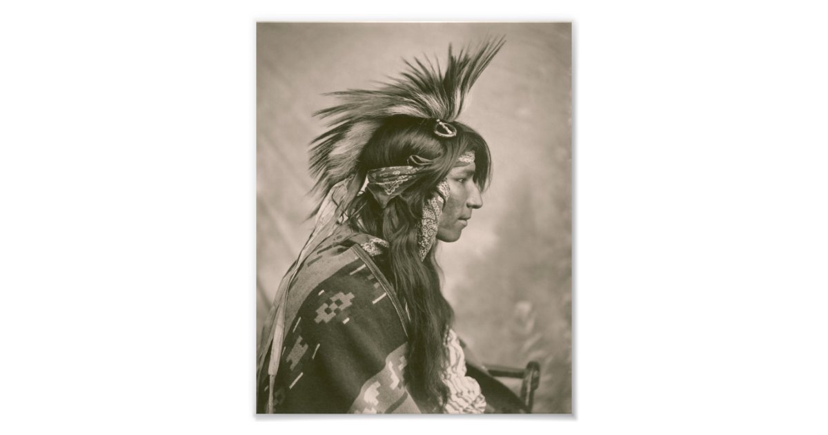 Cree Indian Photo Print | Zazzle