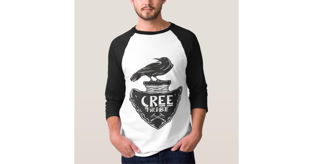 Cree tribe - Native American Raven Spirit T-Shirt | Zazzle