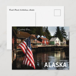 Creek Street Ketchikan Alaska Postcard | Zazzle