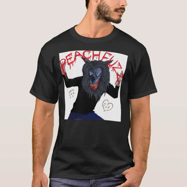Creep - Peachfuzz Werewolf Mask Pose Classic T-Sh T-Shirt | Zazzle