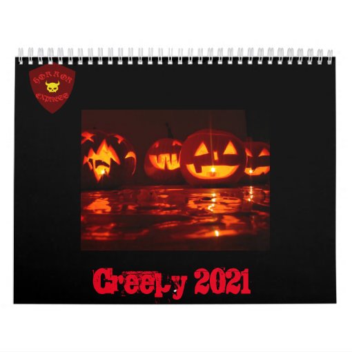 Creepy 2021 calendar | Zazzle