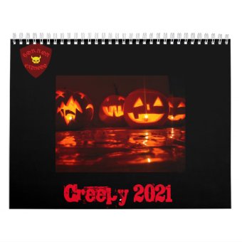 Creepy 2021 calendar | Zazzle