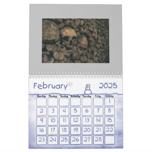Creepy 2021 calendar | Zazzle