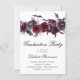 Creepy Beautiful | Gothic Floral Bats Graduation Invitation | Zazzle