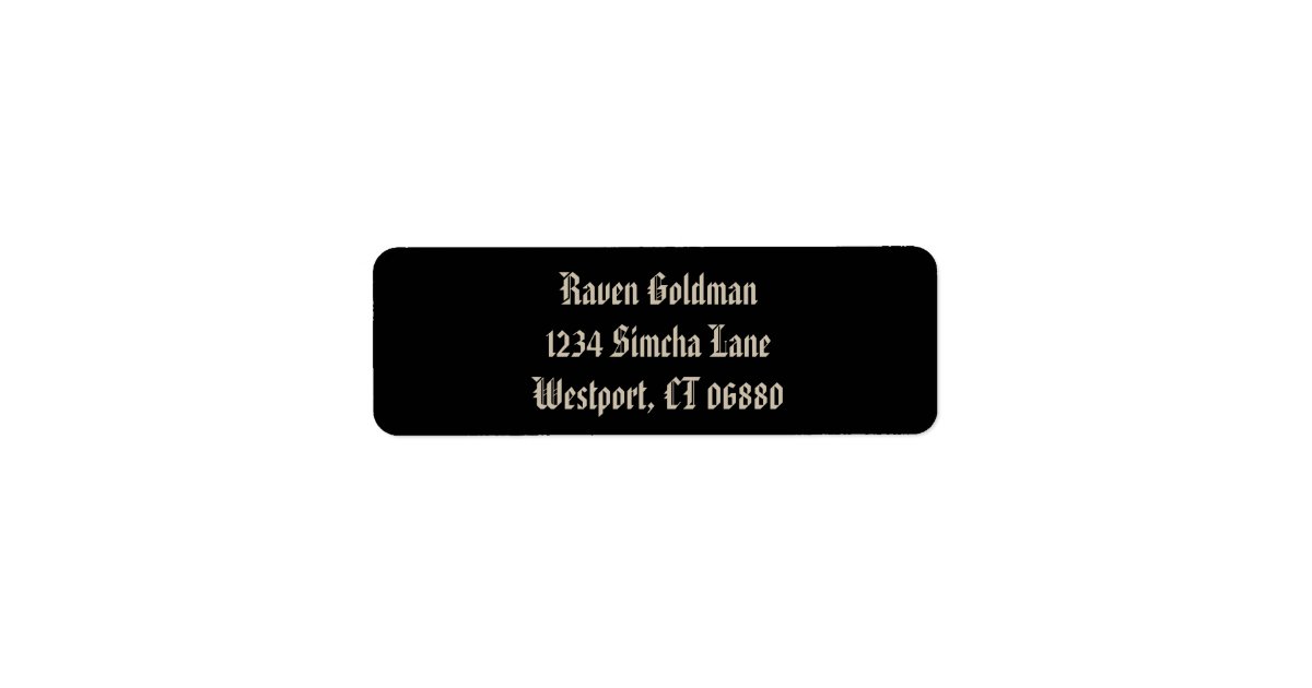 Creepy Birds Return Address Label I | Zazzle
