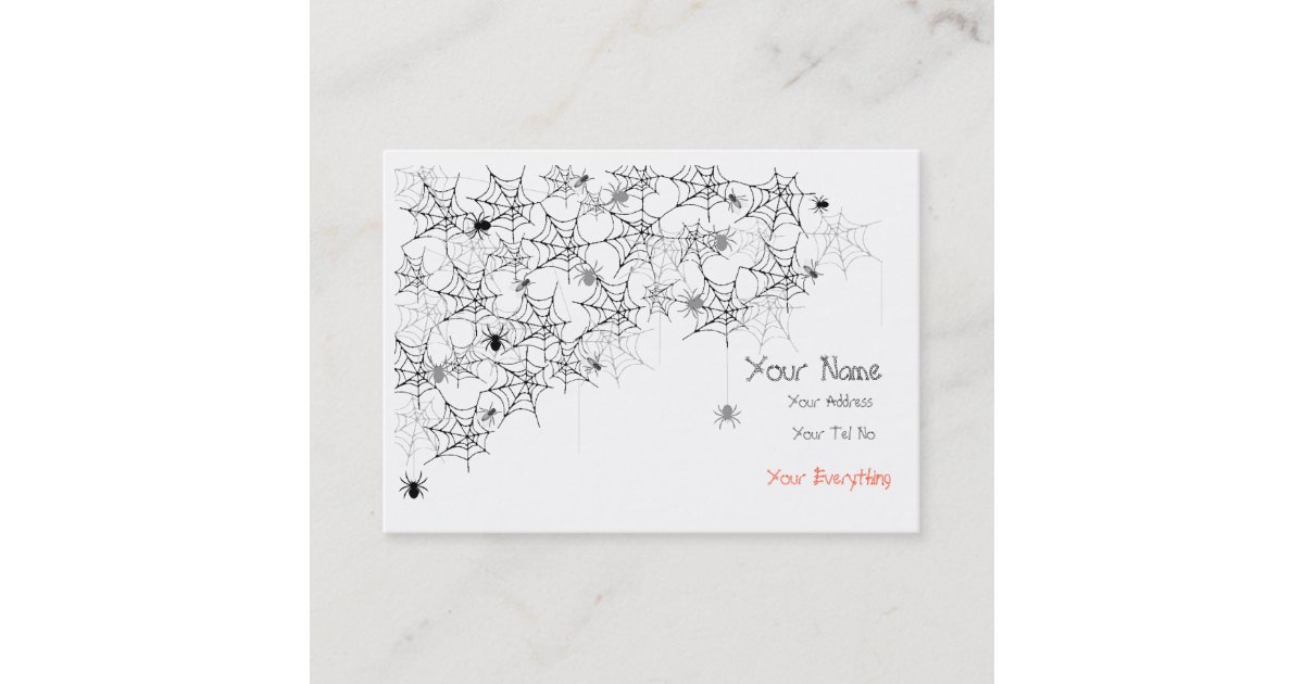 Creepy Business Card | Zazzle