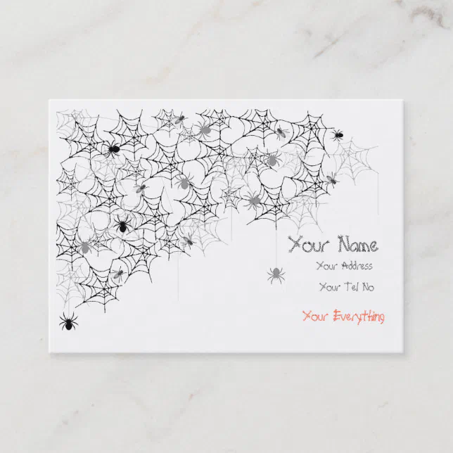 Creepy Business Card | Zazzle