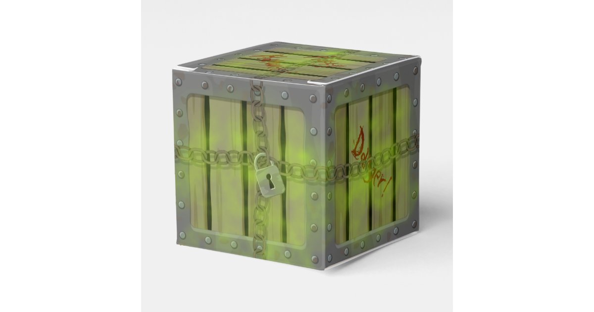 Creepy Crate Favor Boxes | Zazzle