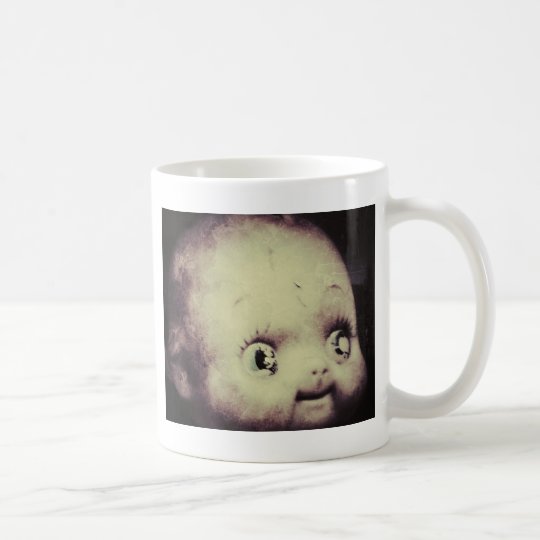 Creepy Doll Coffee Mug | Zazzle.com