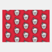 Creepy Evil Clown Horror Wrapping Paper | Zazzle