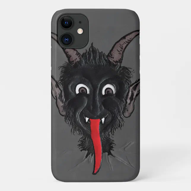 Creepy Grey Devil Case-Mate iPhone Case | Zazzle