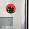 Creepy Haunted House Magnet | Zazzle