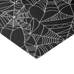 Creepy Spider Webs Tissue Paper | Zazzle