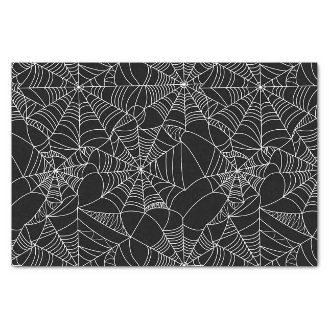 Creepy Spider Webs Tissue Paper | Zazzle