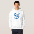 Creighton University Blue C Hoodie | Zazzle