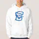 Creighton University Blue C Hoodie | Zazzle
