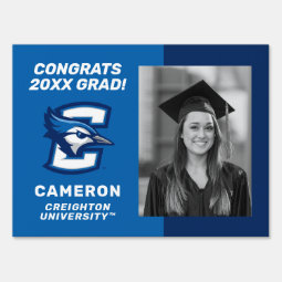 Creighton University Logo C Sign | Zazzle