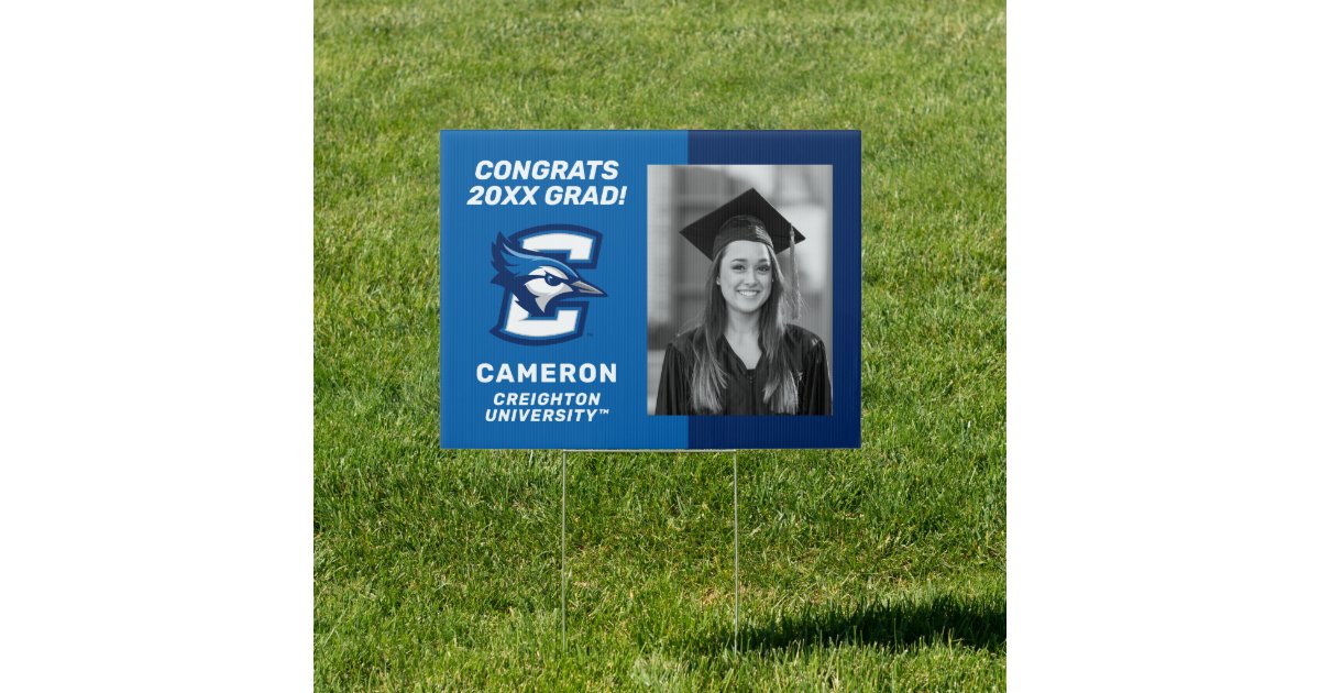 Creighton University Logo C Sign | Zazzle