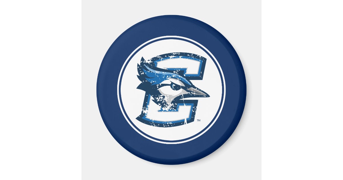 Creighton University Logo Distressed Magnet | Zazzle