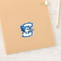 Creighton University Logo Distressed Sticker | Zazzle