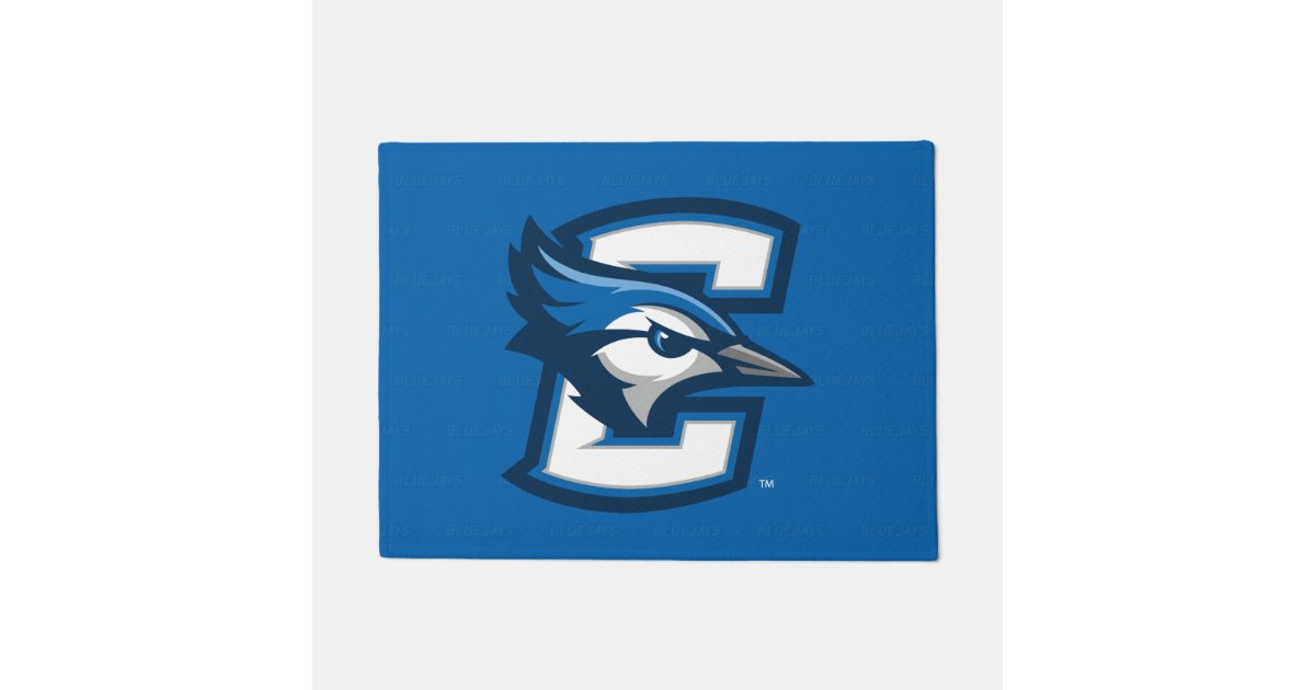Creighton University Logo Watermark Doormat | Zazzle