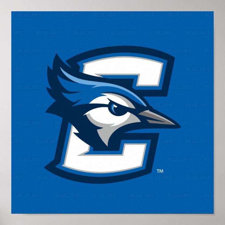 Creighton University Logo Watermark Poster | Zazzle