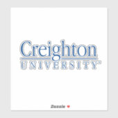 Creighton University Mark Sticker | Zazzle