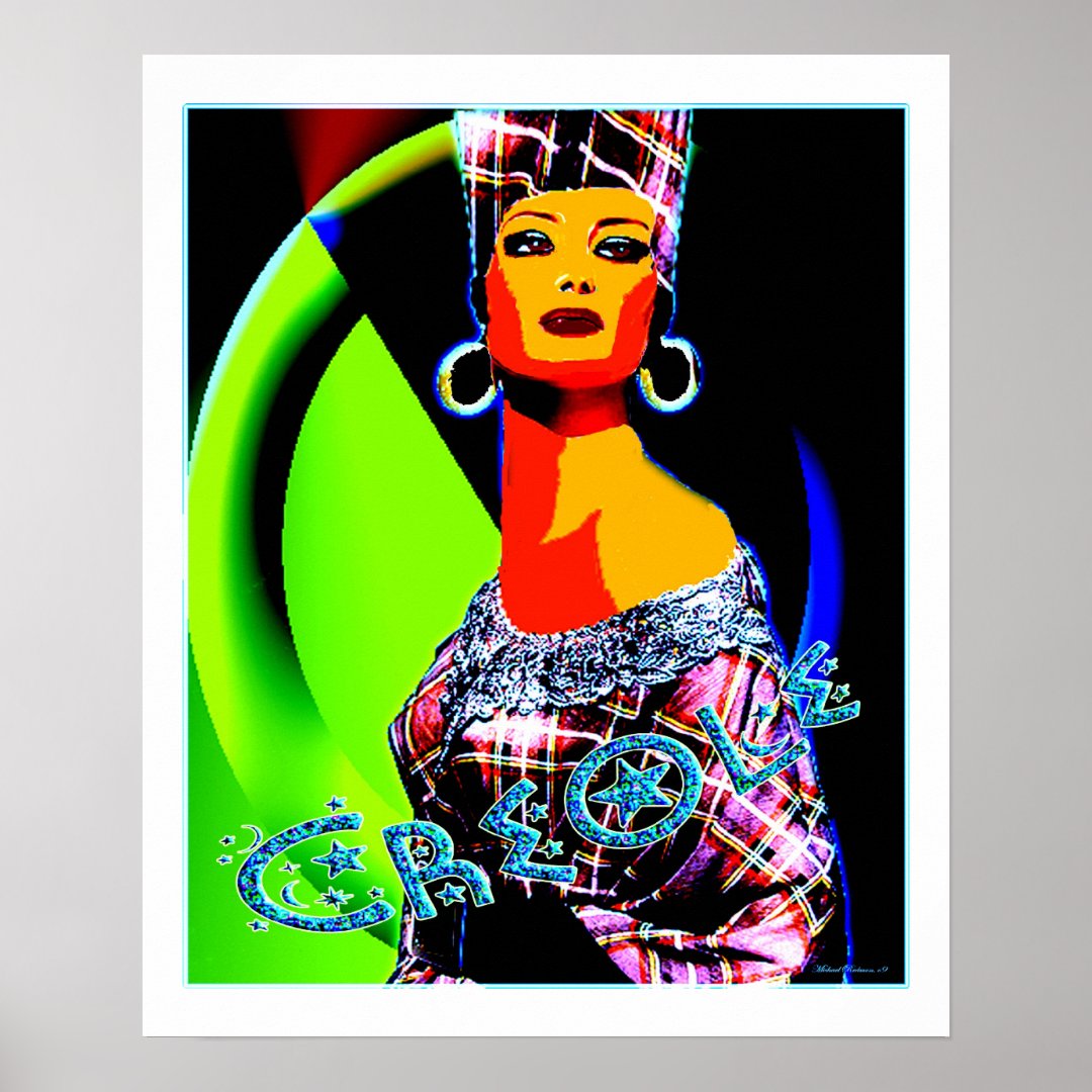 Creole Lady Poster | Zazzle