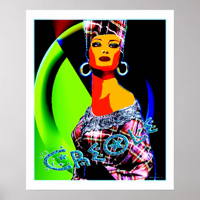 Creole Lady Poster | Zazzle