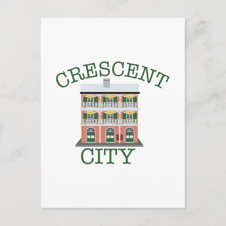 Crescent City Building Postcard | Zazzle