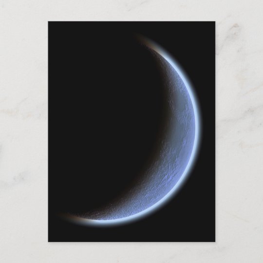 Crescent Moon Postcard | Zazzle.com