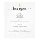 Crescent Moon Starry Night Wedding Bar Menu Poster | Zazzle