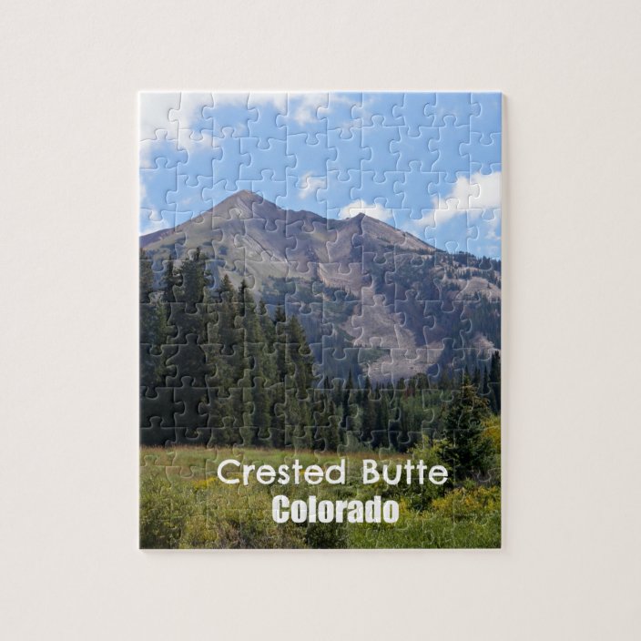 Crested Butte, Colorado Jigsaw Puzzle | Zazzle.com
