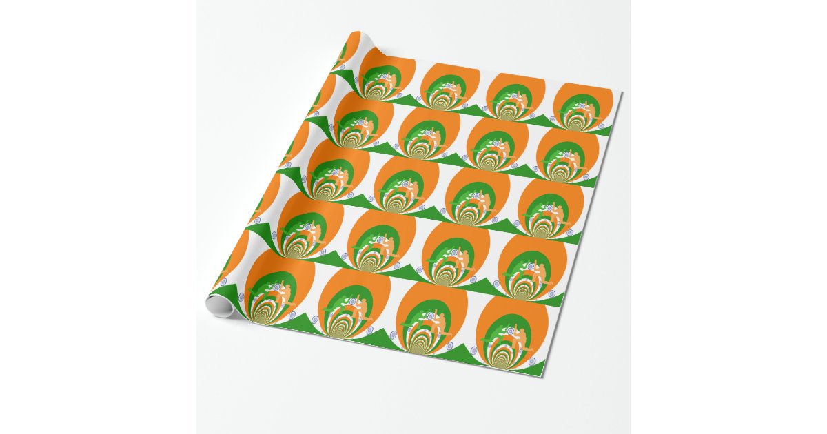 Cricket India Wrapping Paper | Zazzle