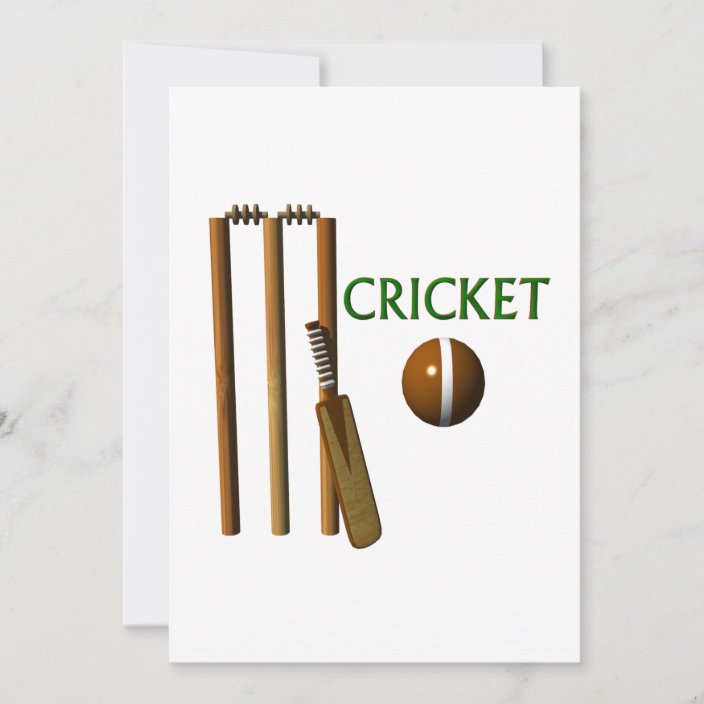 Cricket Invitation | Zazzle.com