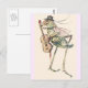 Cricket Playing the Fiddle Postcard | Zazzle